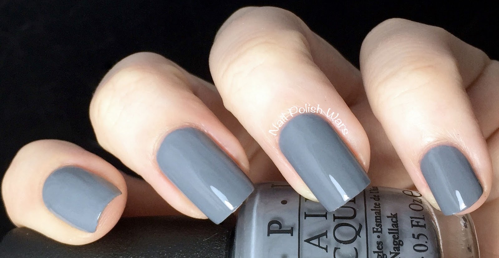 OPI - 50 Shades of Grey Collection Swatch & Review | Nail Polish Wars ...
