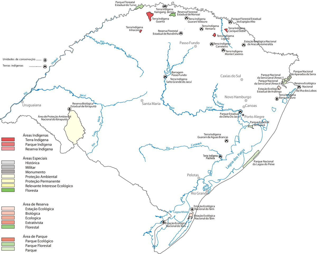 Mapas do Rio Grande do Sul