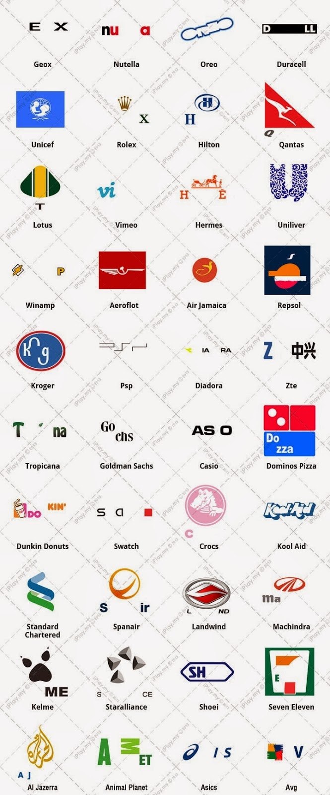 Level 7 Logo Quiz Bubble Answers