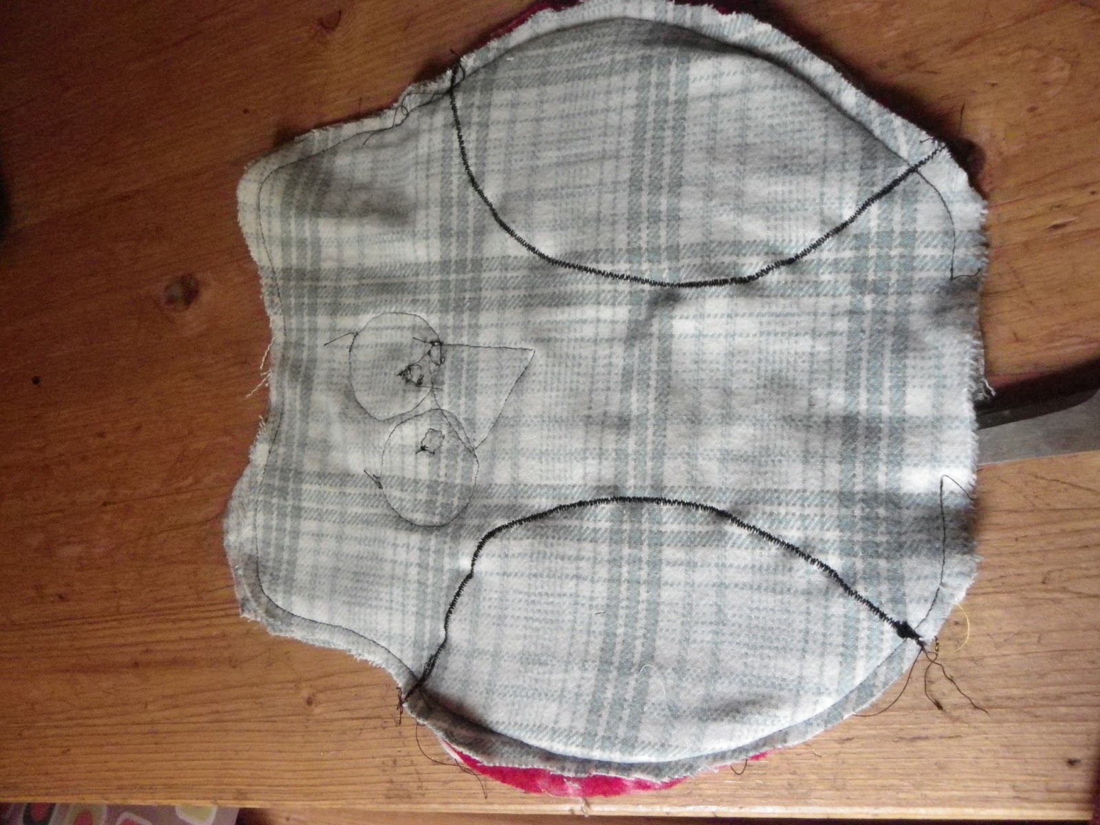 Monsterlabel: die Eule Emma