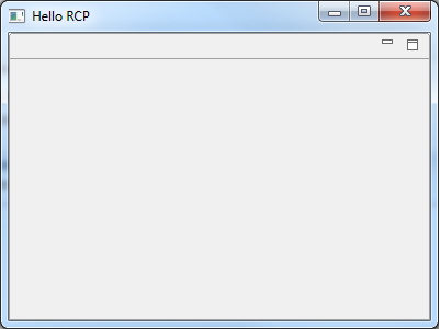 Advanced Tutorials: Creating a simple "Hello World" RCP Application