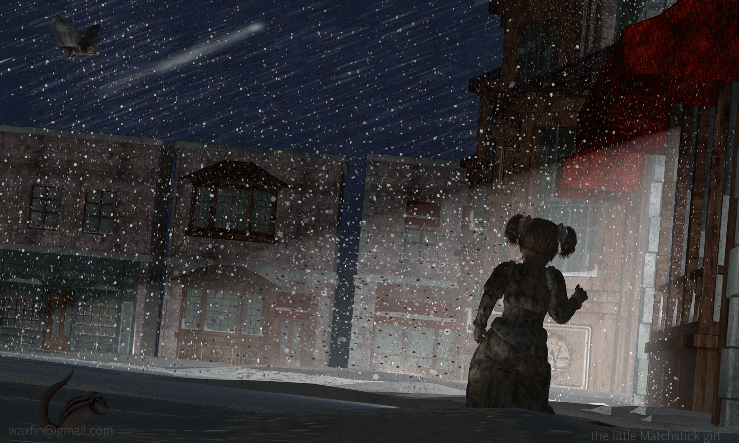 Andrew Finnie Artist and Illustrator Portfolio 2: The Little Matchstick ...