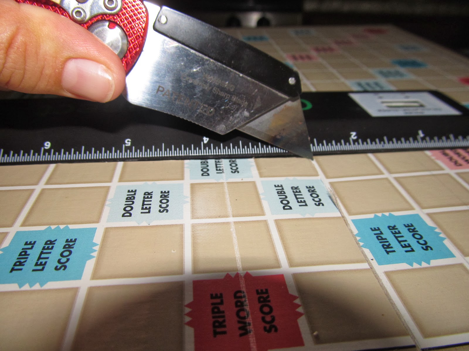 Hobby Pauly: DIY Scrabble Frame