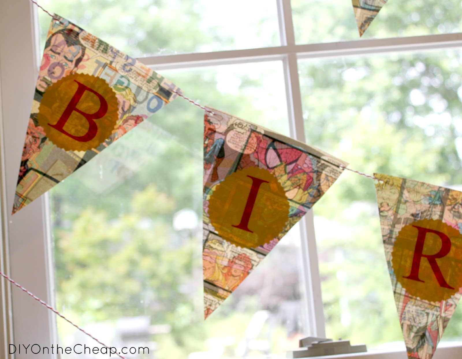 DIY Party Banner - Erin Spain