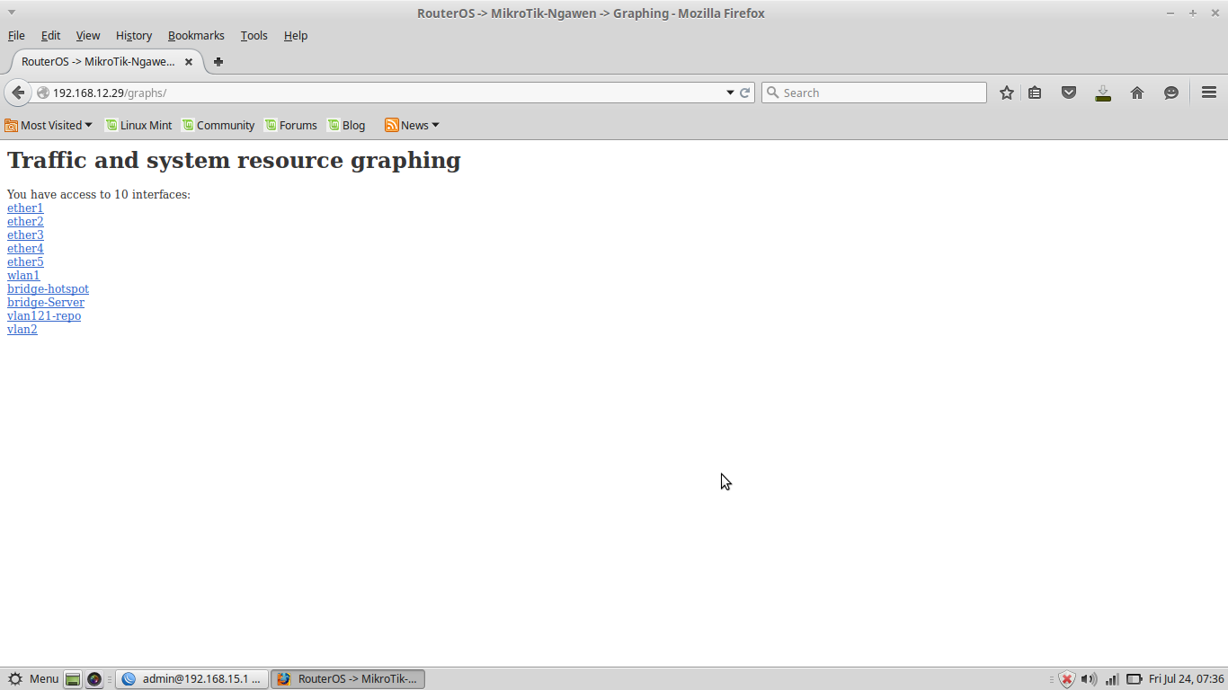 Monitoring Mikrotik Secara Real Time Dengan Graphing