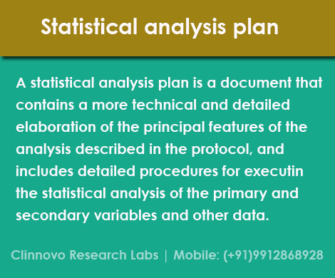 Clinnovo News: Statistical analysis plan - By Clinnovo