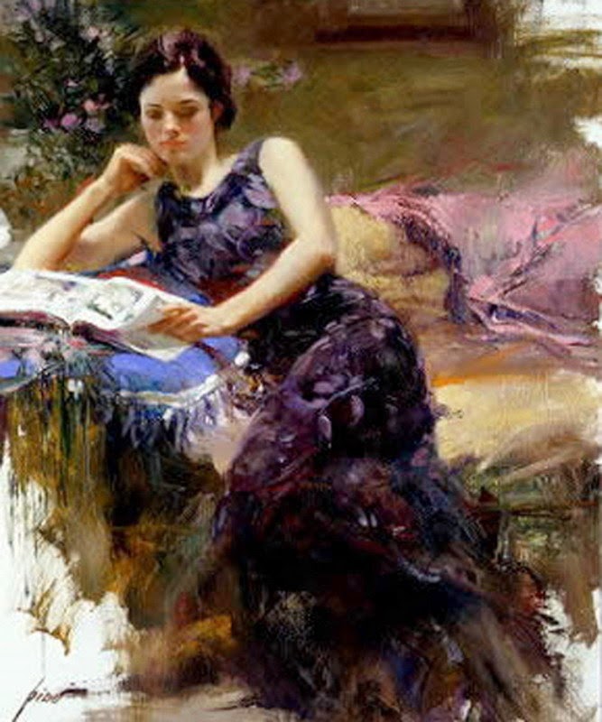 Reading and Art: Pino Daeni
