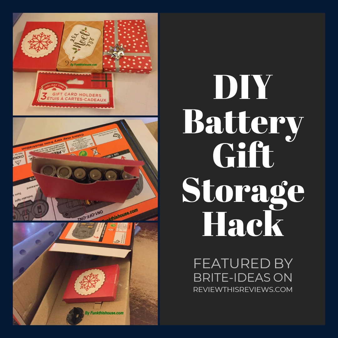 DIY Battery Gift Storage Hack