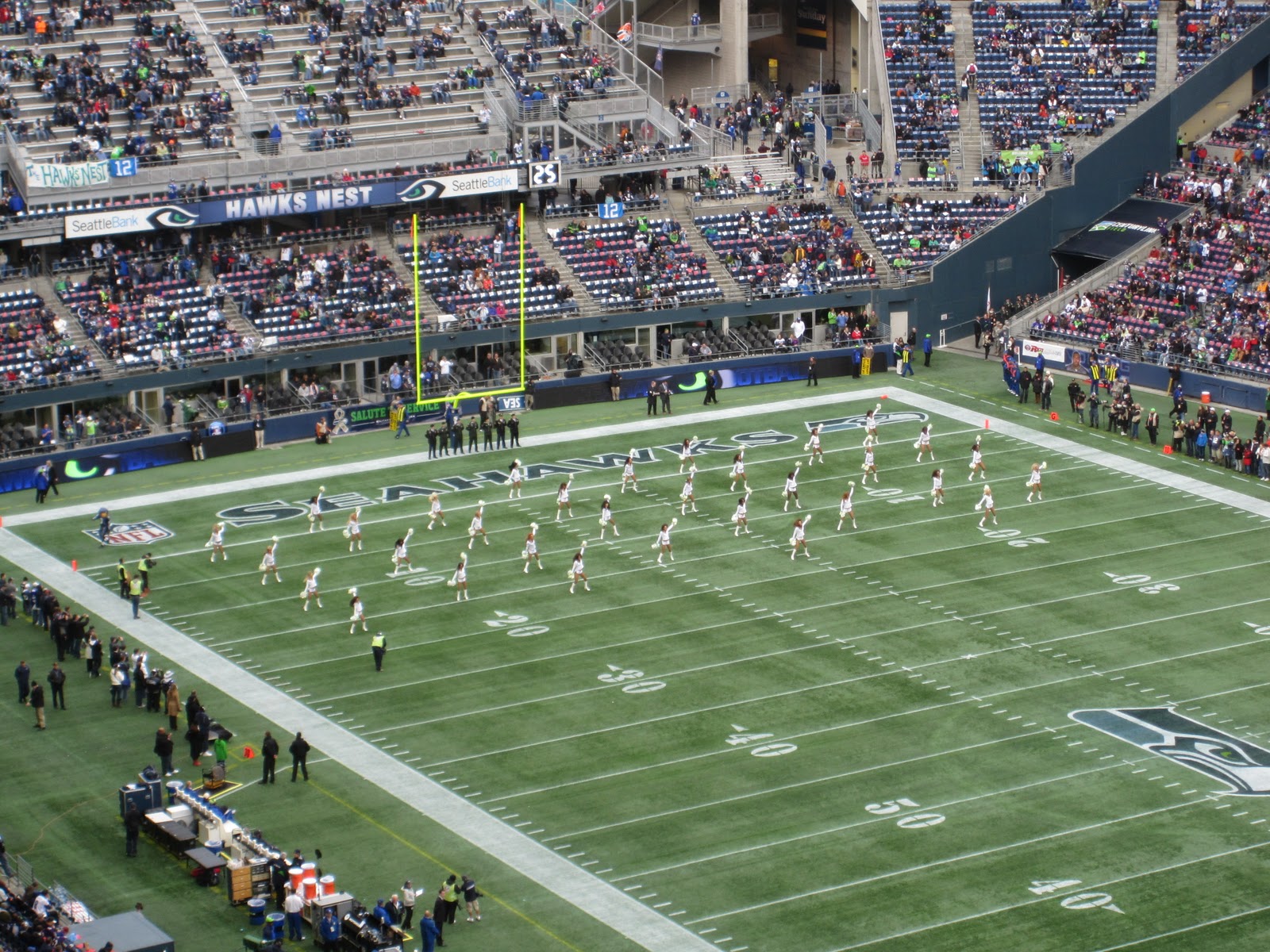 Adventures of EdRocker: My First Seahawks Game!