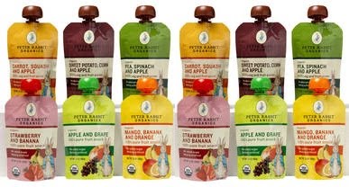 Enter to win win 10 assorted pouches! of Peter Rabbit Organics (ends 5/3)