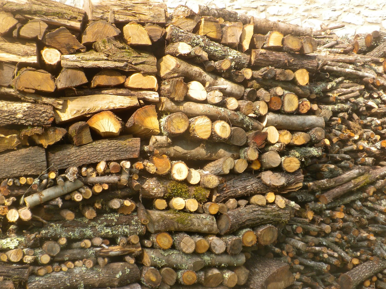 From a Tuscan Hillside: The Perfect Woodstack