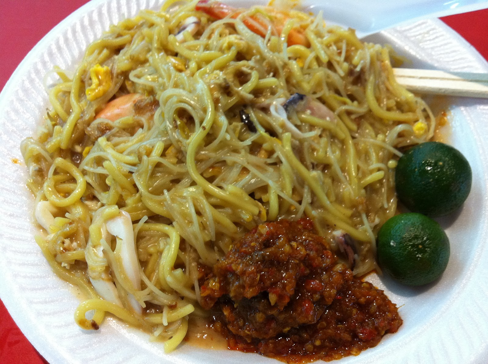 Street Food Warms Your Heart: Tiong Bahru Yi Sheng Fried Hokkien Prawn ...