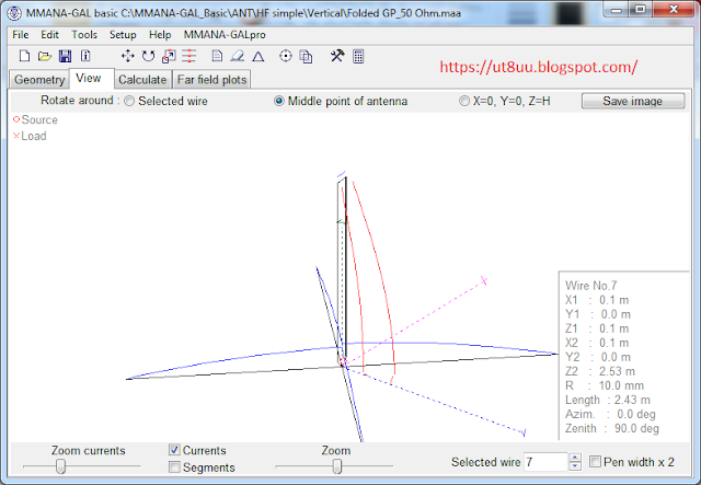 HamStudio UT8UU: The twin-lead Marconi antenna