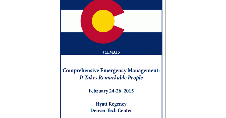 Colorado Emergency Management: 2015 Colorado Integrated Emergency ...