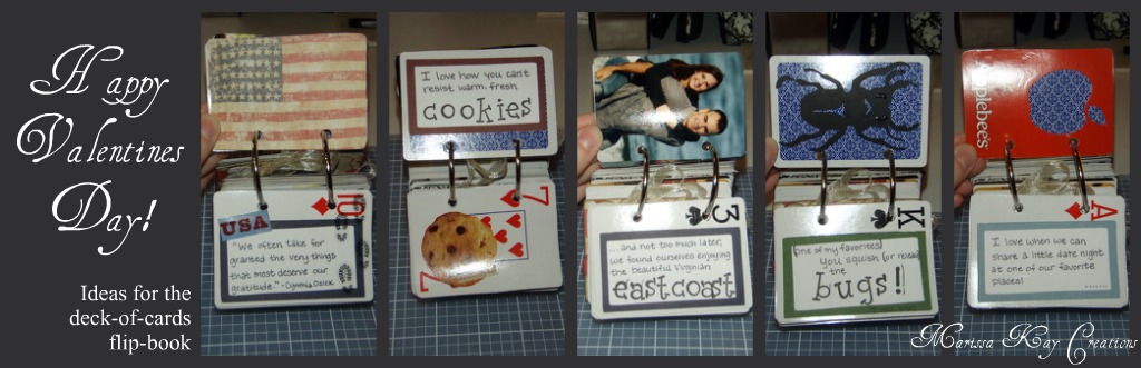 Marissa Kay Creations: Valentines Day! A Deck of Cards Flipbook