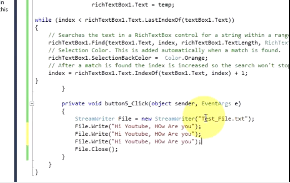 Dot Net Interview ion Create A Text File And Write In It In Dot Net Interview ion Create A Text File And Write In It In