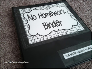 Maestra Bilingüe: No-Homework Binder