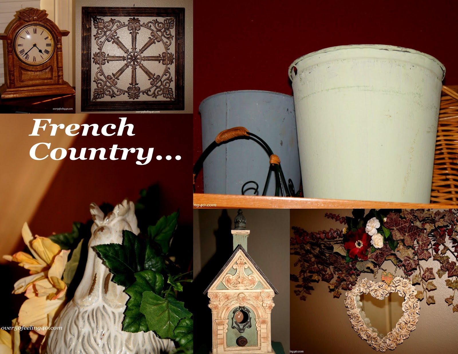 Parisian Influences: French Country Decorating | Over 50 Feeling 40
