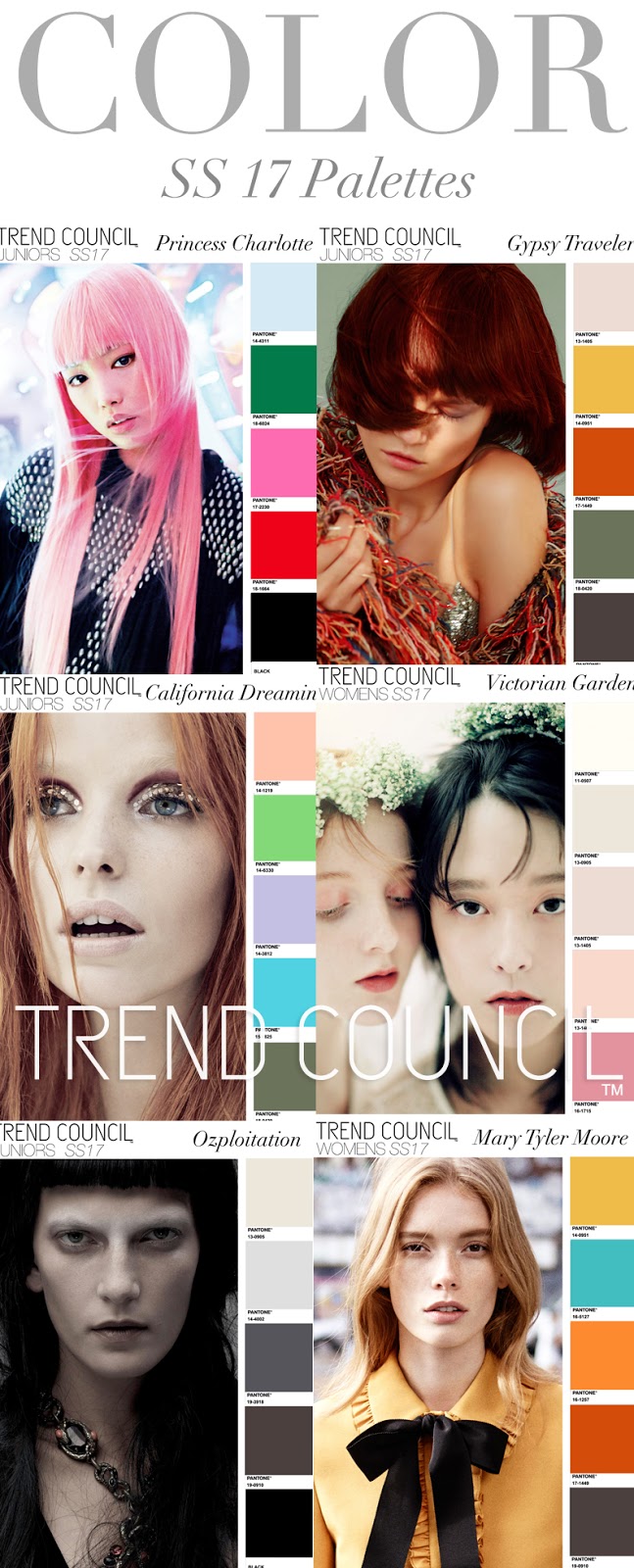 TRENDS // TREND COUNCIL - COLORS . SS 2017 | FASHION VIGNETTE | Bloglovin’