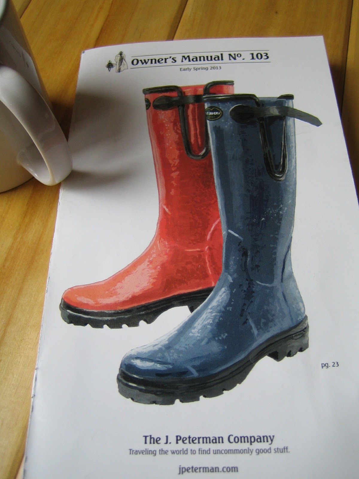 Feel LOVD Everyday: You Gotta Check Out: The J. Peterman Company Catalog