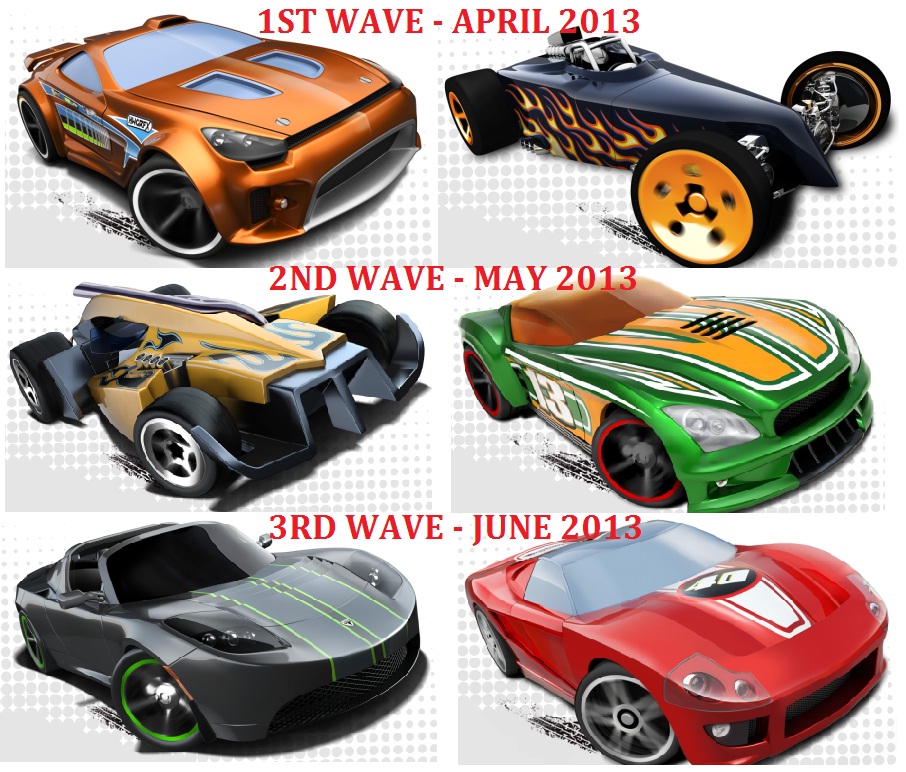 Hot Wheels Cars List