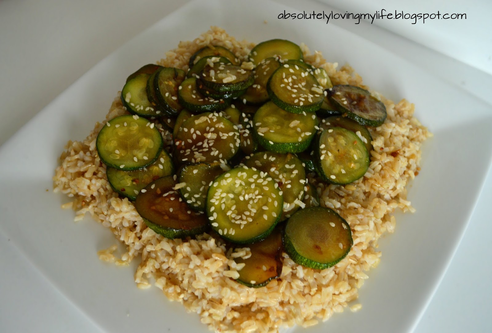 Loving Life: Asian Style Zucchini