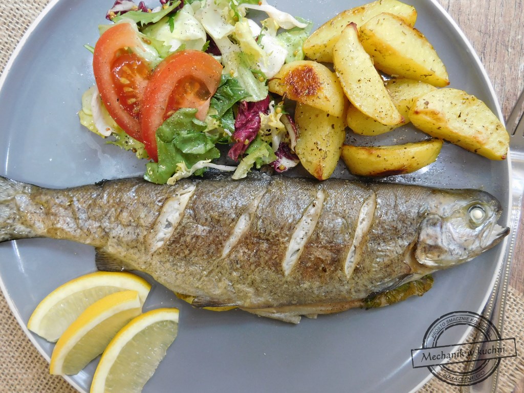 Mechanik w kuchni: Pstrąg z piekarnika