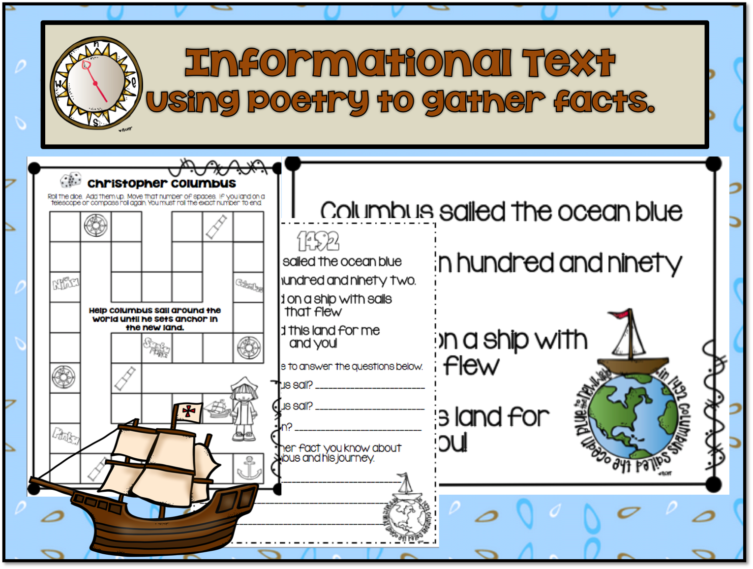 1st Grade Hip Hip Hooray!: Christopher Columbus...Who was he?