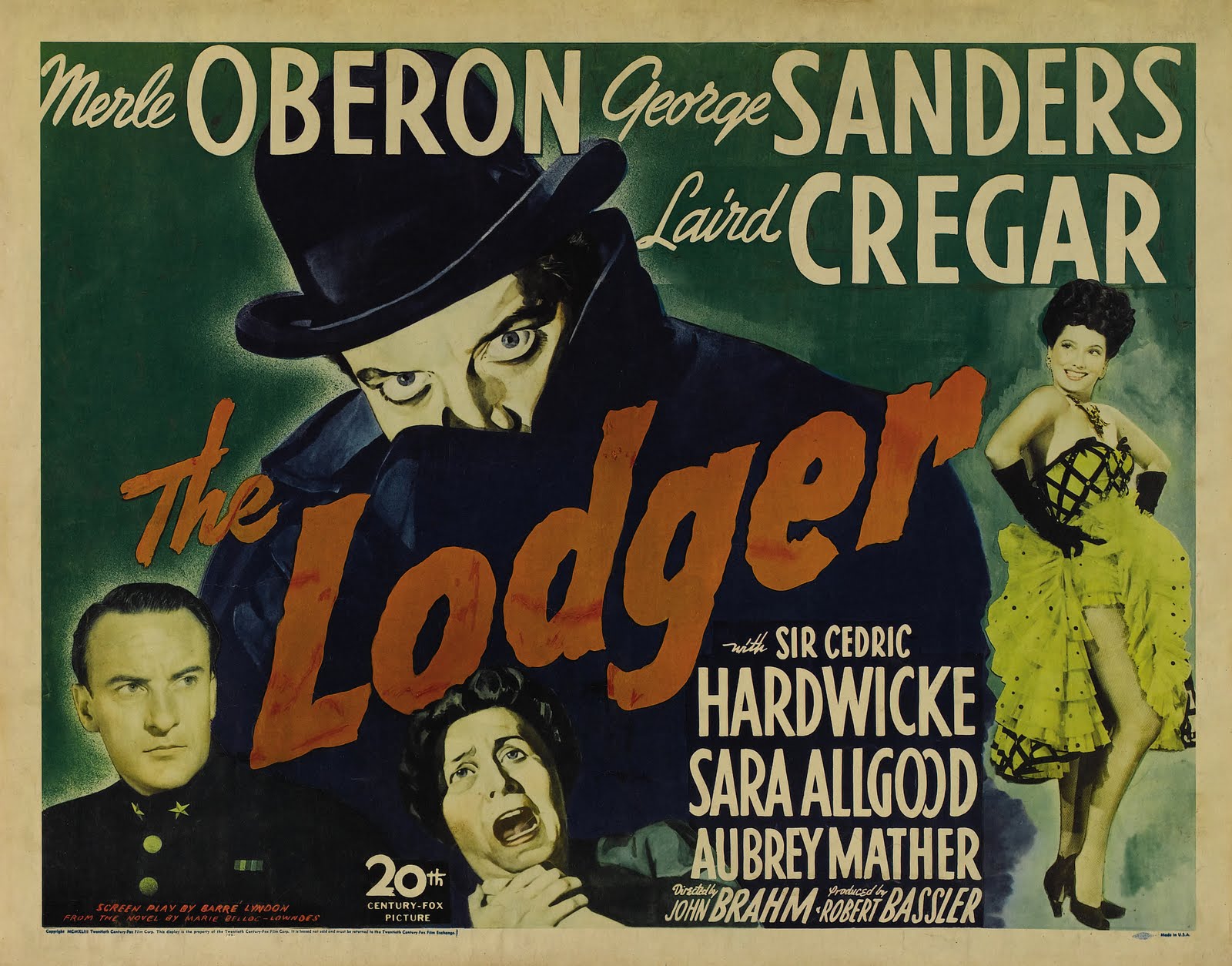Laura's Miscellaneous Musings: Tonight's Movie: The Lodger (1944)