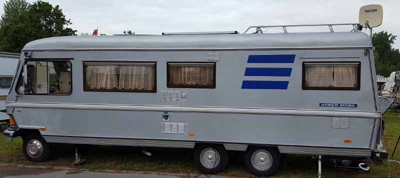 Horex Regina und die alten Photos: Hymer Oldtimer Treffen in Ketsch 2016