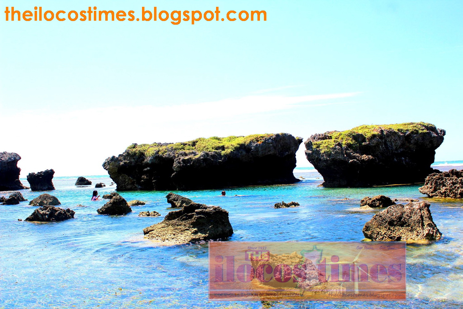 Ti rock formations ti Currimao