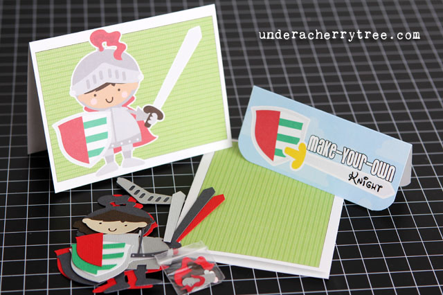 Under A Cherry Tree: The First Knight (Jin's Make-Your-Own Knight kit)