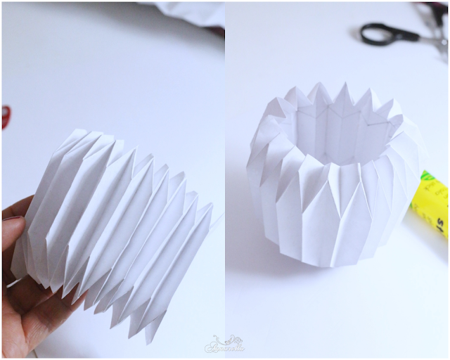 NEW !!! LaMiaBarbottina.it: DIY Origami paper lantern