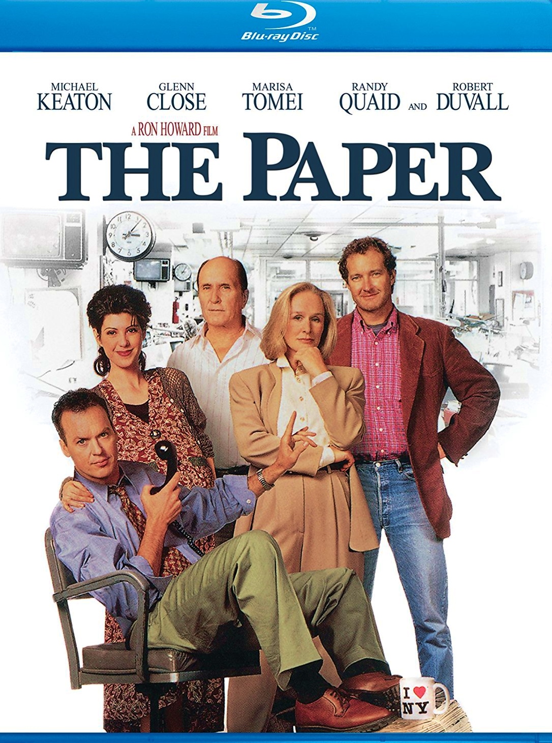 THE PAPER: Blu-ray (Universal/Imagine, 1994) Universal Home Video