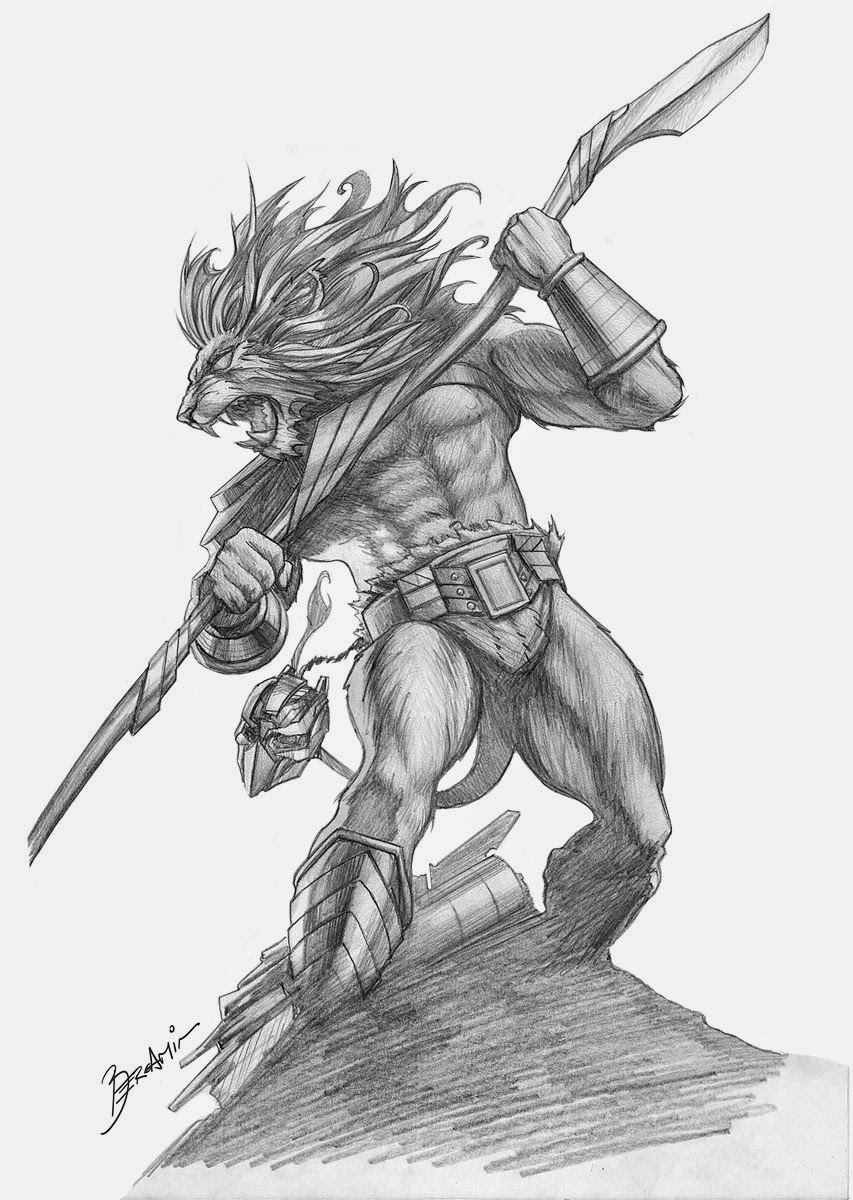 THE ART OF CLAUDIO BERGAMIN: Battle Beast