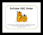 Today In First Grade: October Fun!