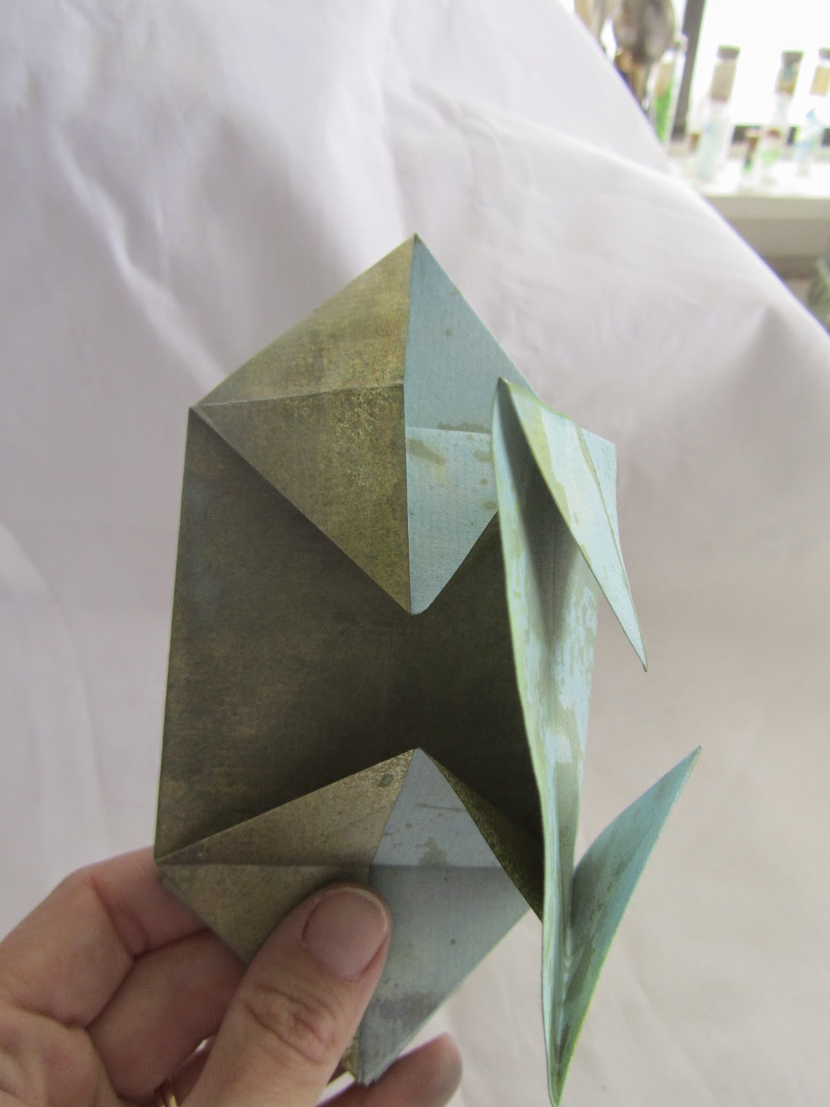 UnBound: A Paper Art Blog: Modified Blizzard Fold Pinwheel Structure