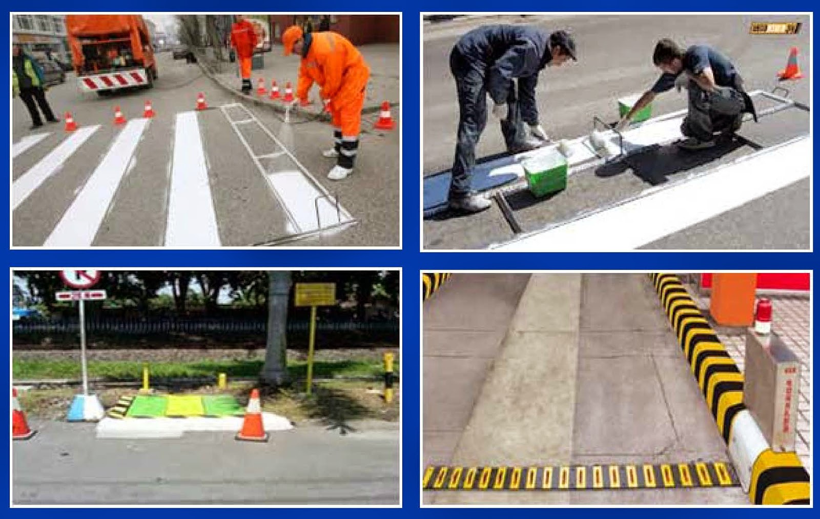 CAT JALAN SEBAGAI RAMBU DI JALAN | CAT YANG BERMUTU