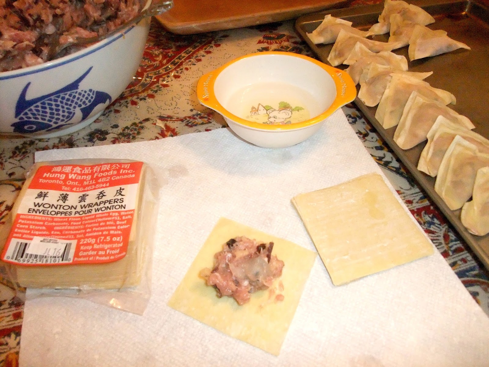 Susan's Savour-It!: "Sui Gow" Dumplings in Soup...