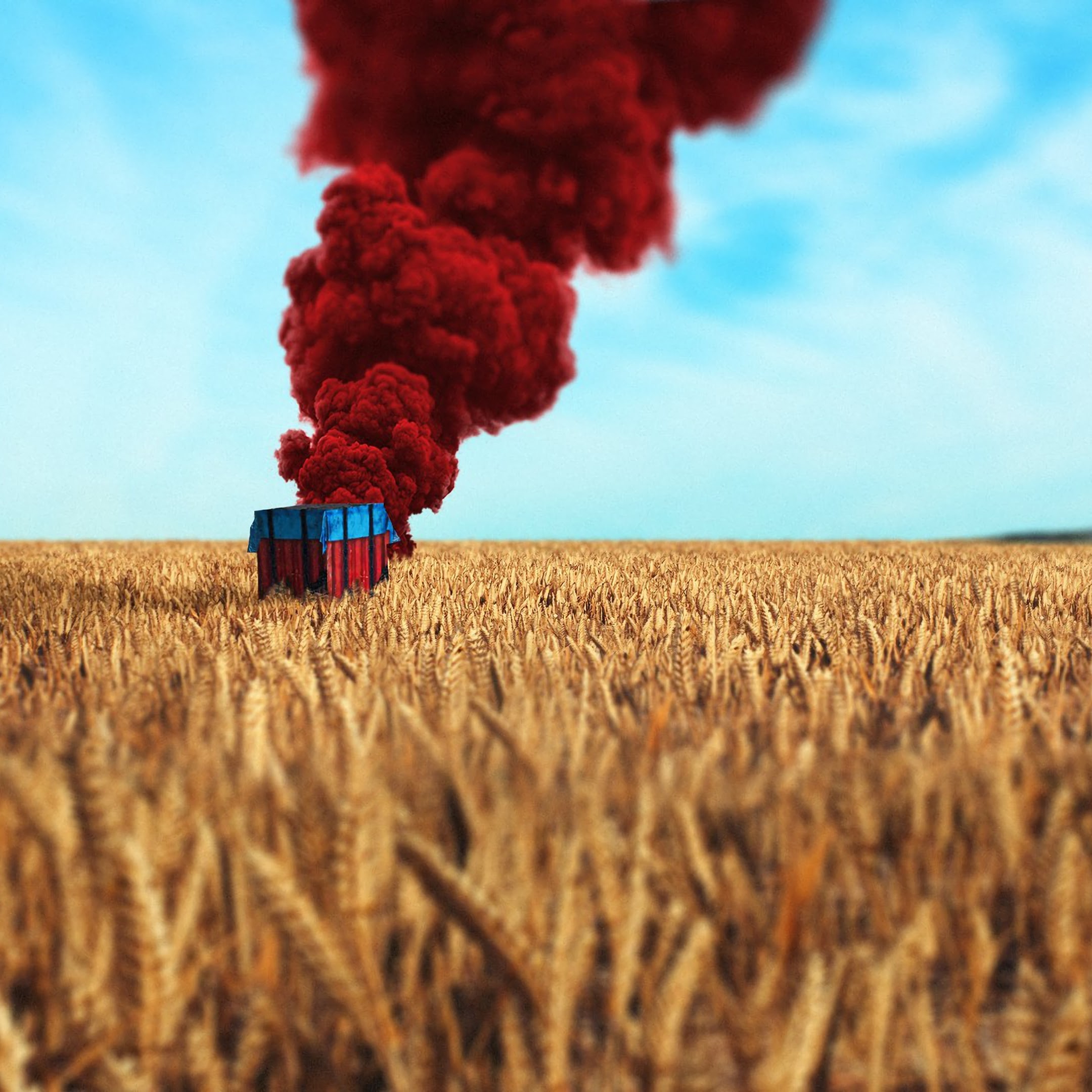 PUBG, Air Drop, Package, Smoke, PlayerUnknown's Battlegrounds, 4K, #53 ...