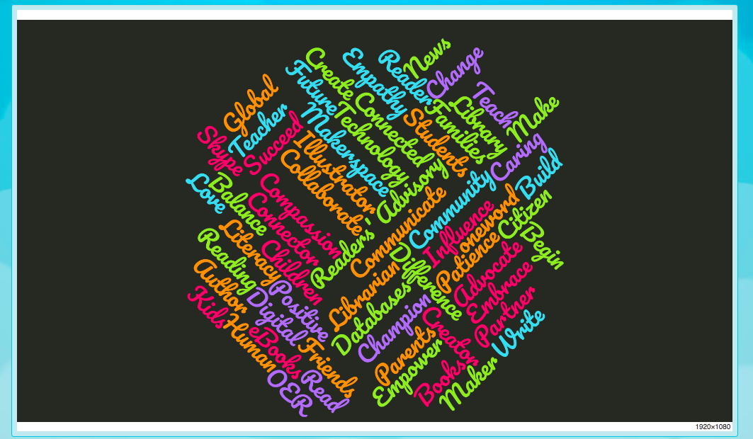 The Library Voice: WordClouds.com....Fun & Unique Word Cloud Choices!