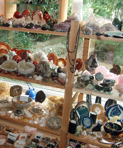 A bad witch's blog: Shopping at the Litlington Crystal Store in Sussex