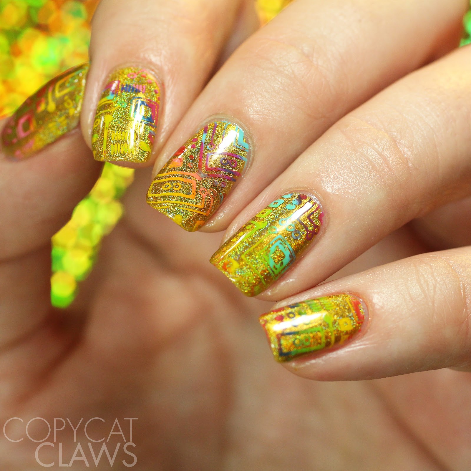 Copycat Claws: The Digit-al Dozen does Birthdays - December 2016