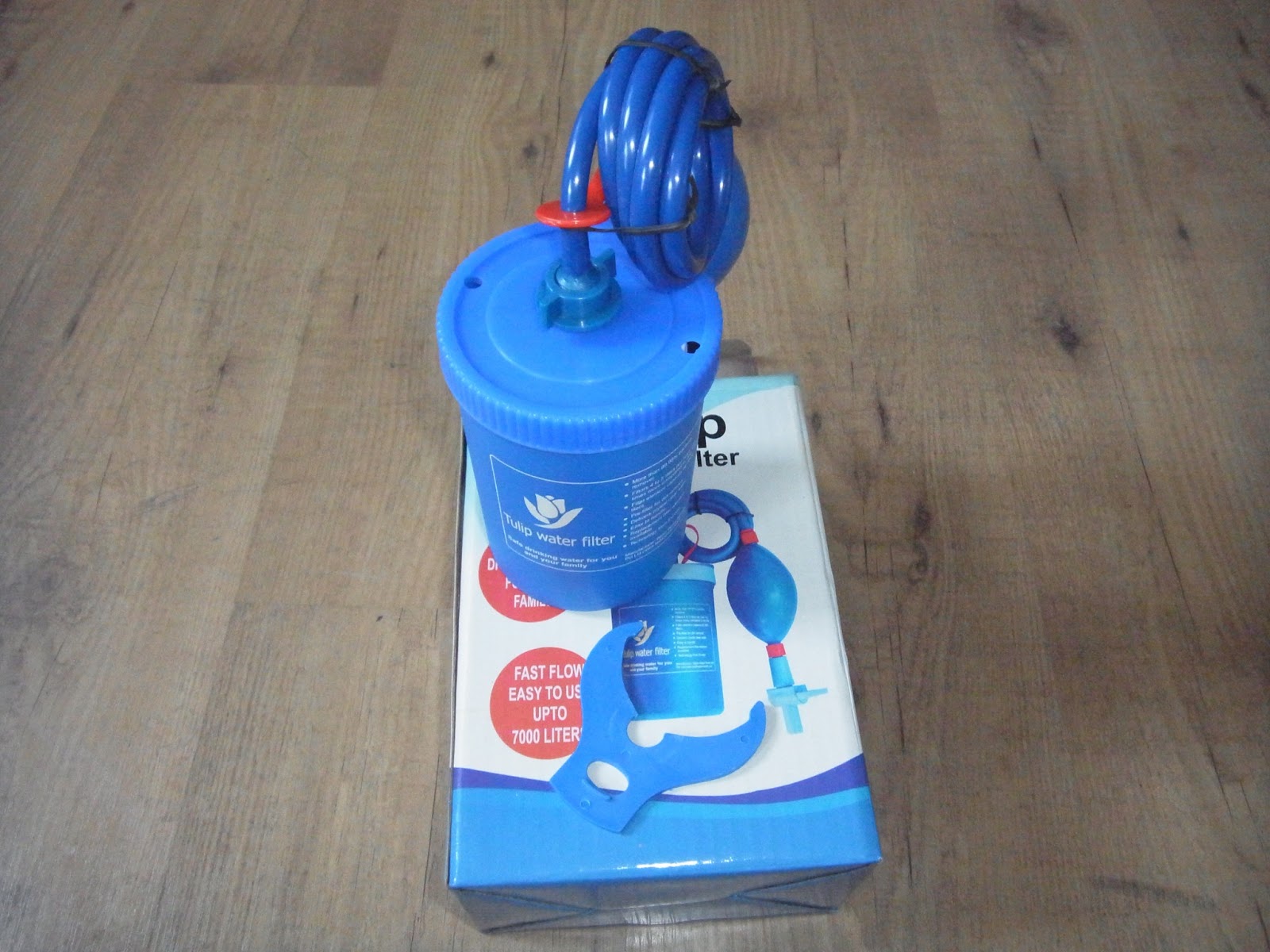 Safety, security and preparedness: Tulip water filter (first look / review)