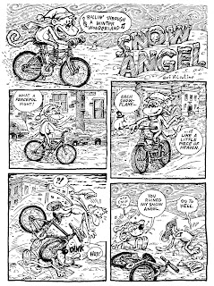 Residue Comics: Free your mind and your bike will follow.