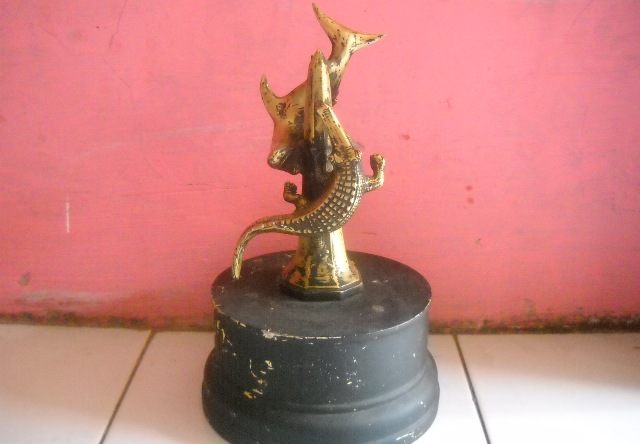 PTA13- Patung Antik Tema SURA BAYA..dari Bahan Kuningan | Barang Antik ...