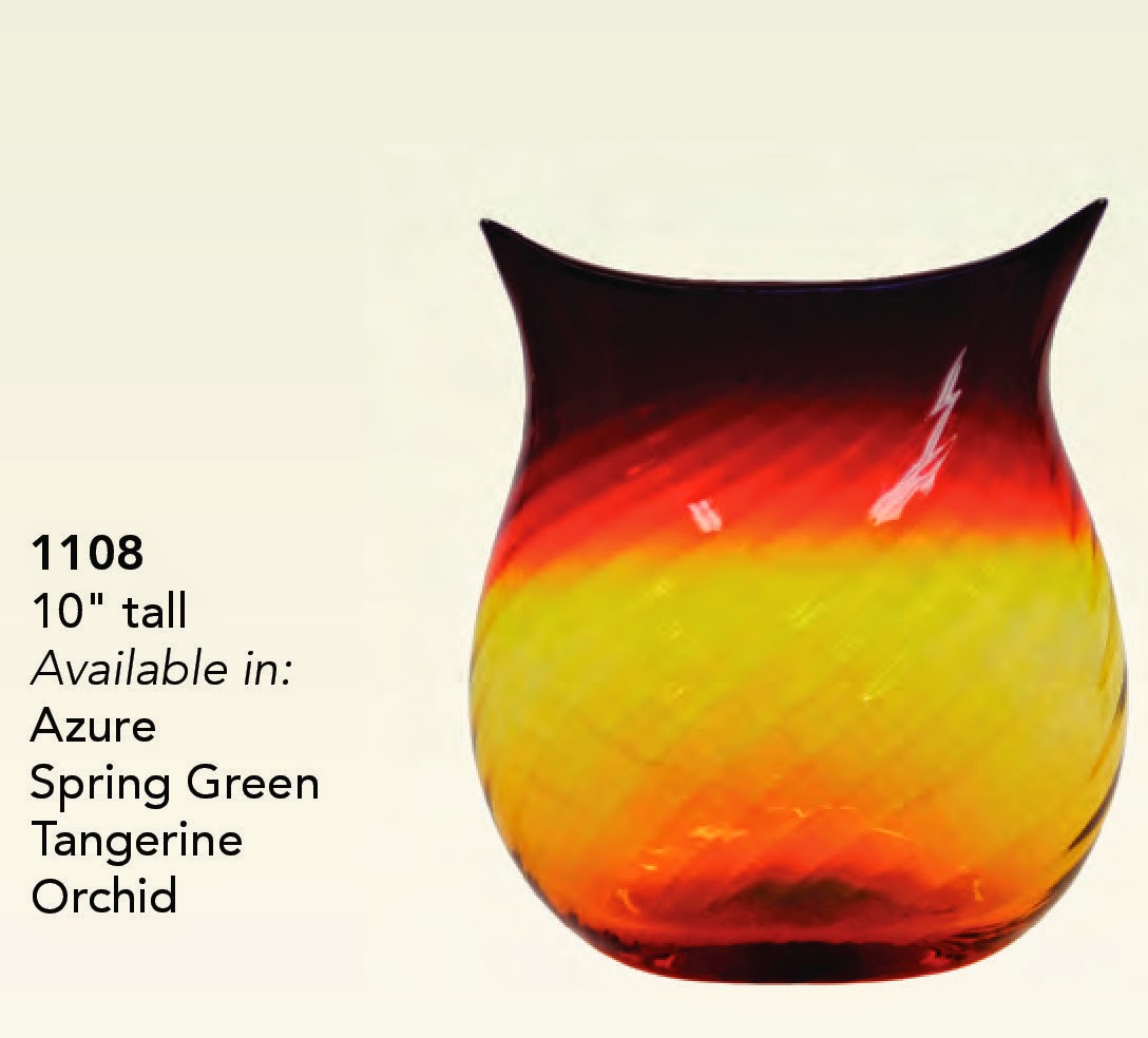 Heart of Glass - Blenko Glass: COLOR! It's all about the COLOR!