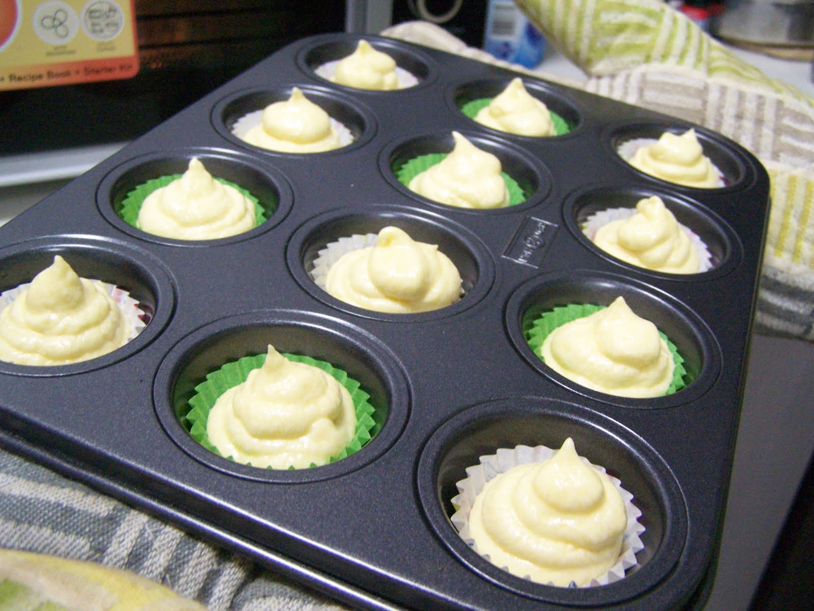 Chomp, Chomp, Gulp!: Mini Cupcakes with Lemon-Cream cheese frosting