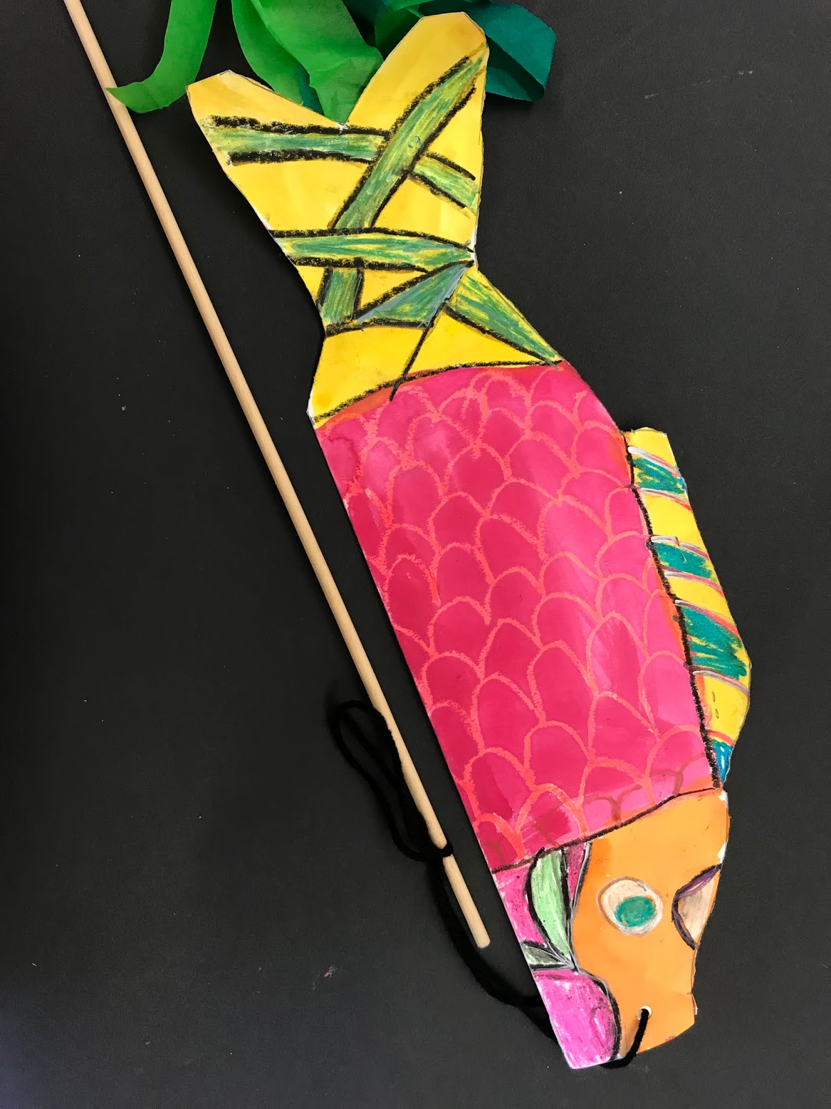 Living It Up In A Maryland Art Room: 3rd Grade Koinobori Fish