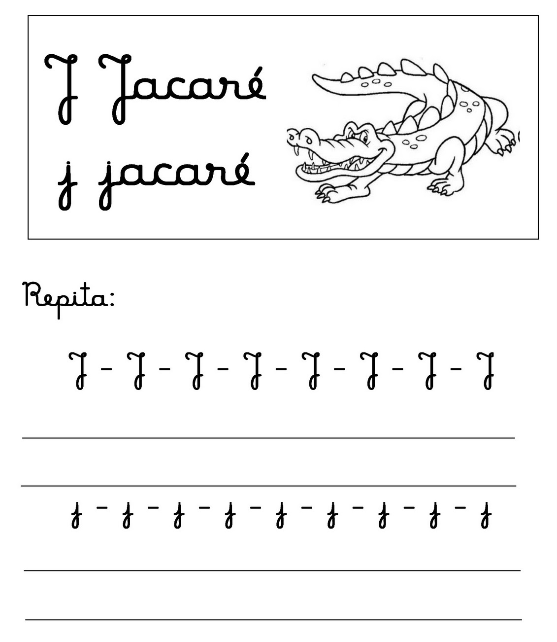 Letra j en cursiva - Imagui